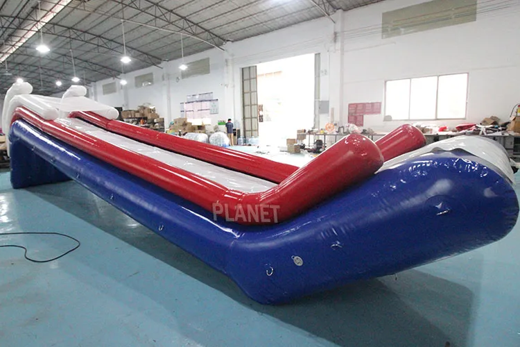 Commercial Water Play Equipment Floating Yacht Slide Inflatable Water ...