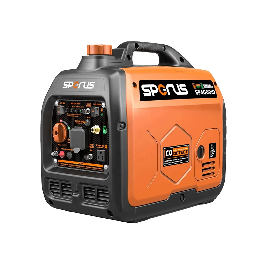 Popular Design Gasoline Recoil Start Portable Inverter Dual Fuel ...