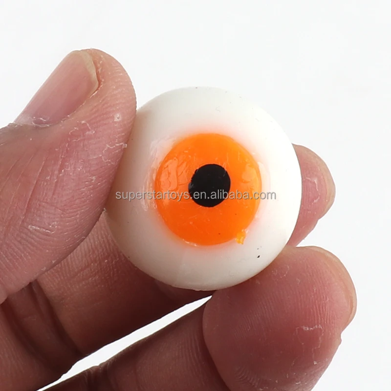 Squeeze Spooky Capsule Squishy Eyeball TPR Creative Mini Sticky Stress ...