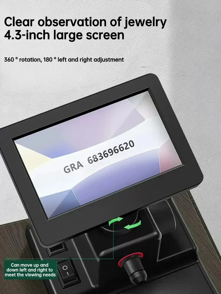 1500X Diamond Girdle Viewer - Precision & High Definition