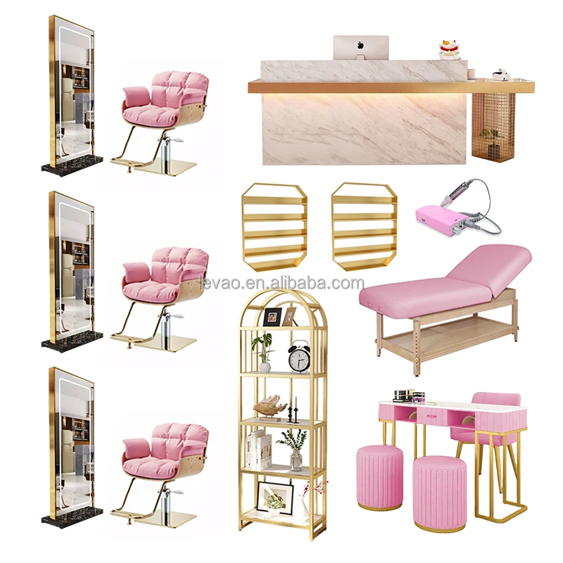 Luxury Styling Chair - Salon Furniture Set for Beauty Salon