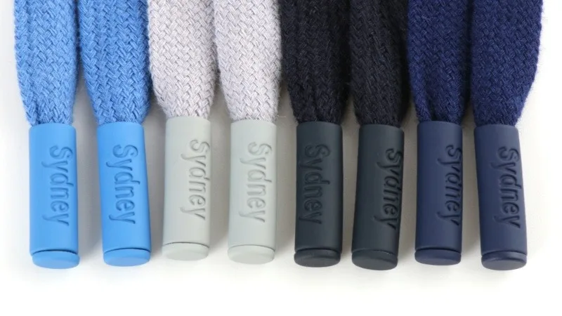 Hoodie String Custom Logo Metal Aglets Lace Tips Shoe Laces Metal ...