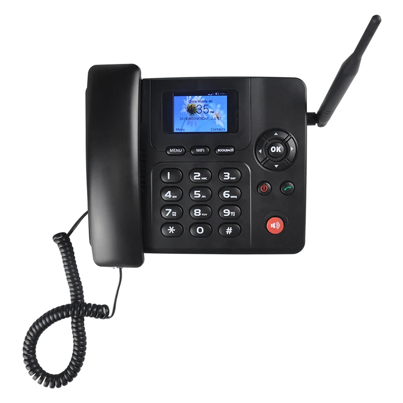 4G LTE Fixed Wireless Desktop Phone with Wifi Hotspot/sim
