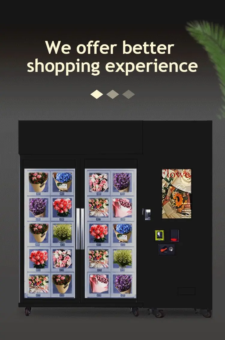 Refrigerated Ambient Gift Boxes - Fresh Flower Vending