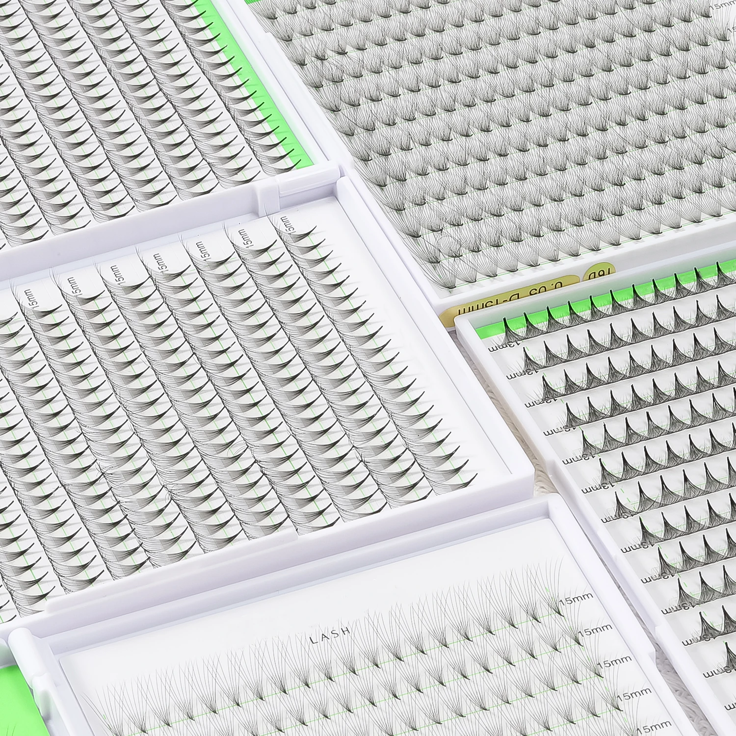 Extension Premade Fans Korean PBT Material Big Trays Lashes