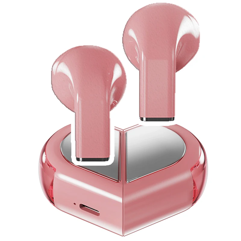 K520 Cute Mini Invisible Popular Blue Tooth Heart Wireless Earbuds ...