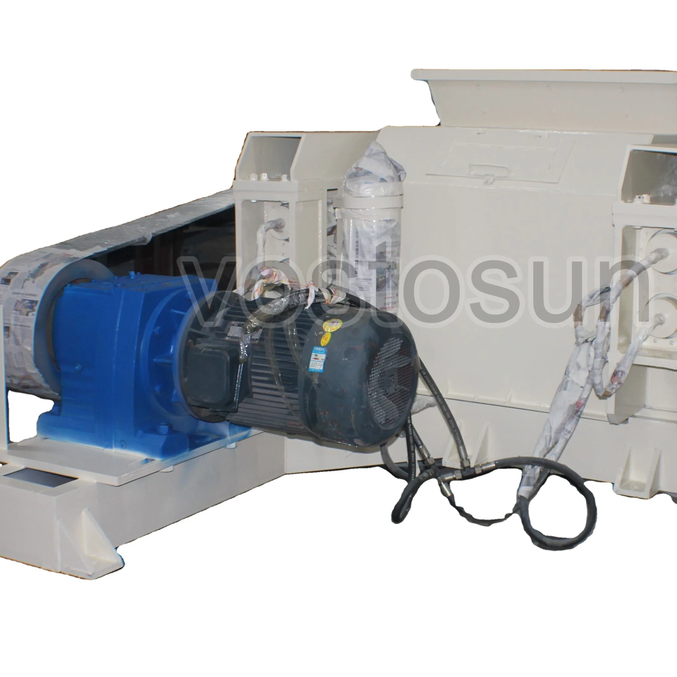 Limonite Rotary Kiln Drawing Tooth Roller Coal Double Roll Crusher For ...