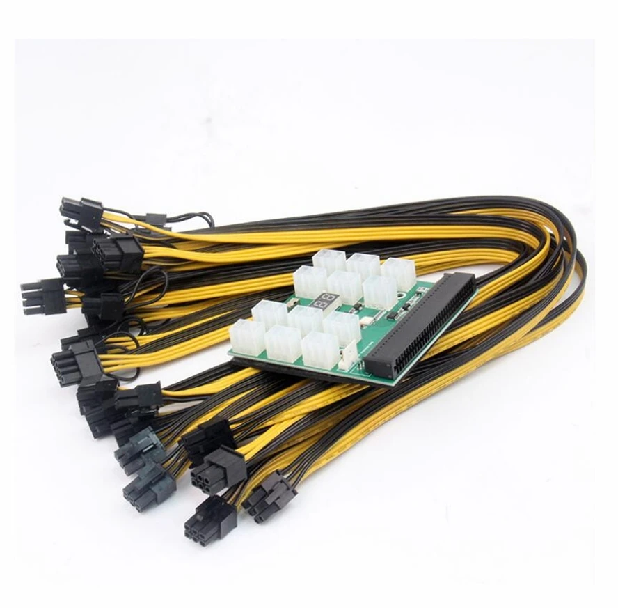 Server Power Module Breakout Conversion Board With 12pcs 6 Pin To 6+2 ...