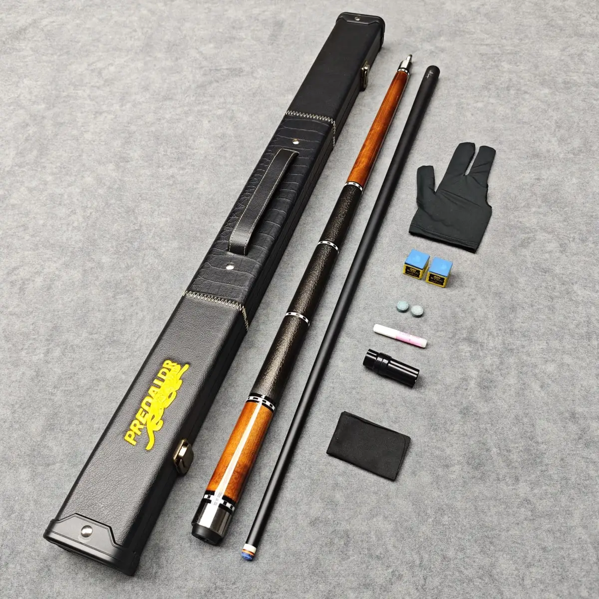 Exquisite 10mm, 11.5mm, 13mm Billiard Cue Sticks with Graphite Shaft