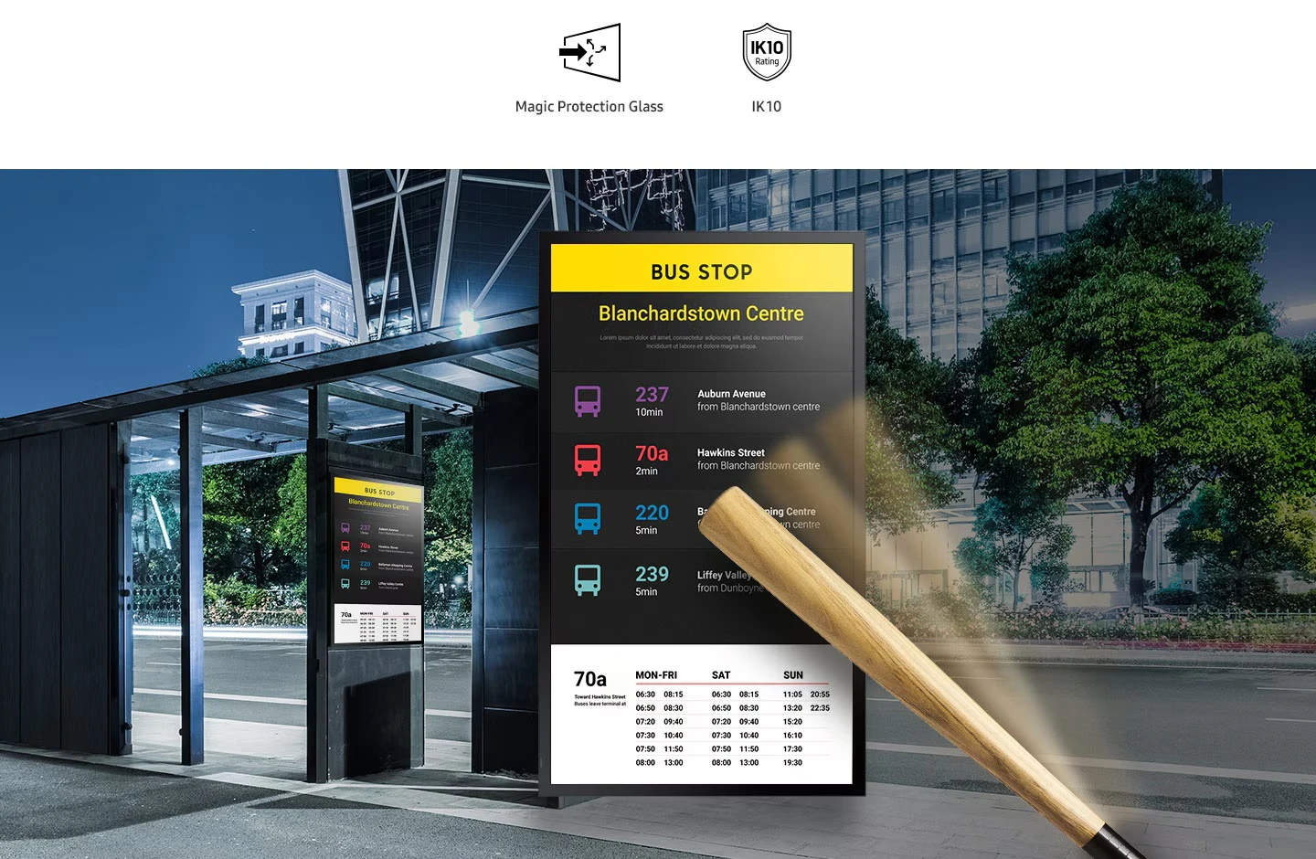 Outdoor Display Menu Screen - Digital Drive Thru Boards