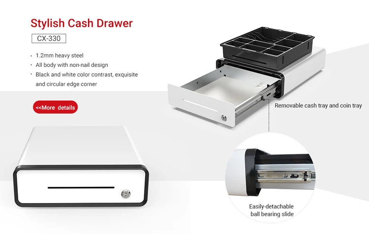 All in One Cash Register Machine Cash Drawer POS System for Supermarket