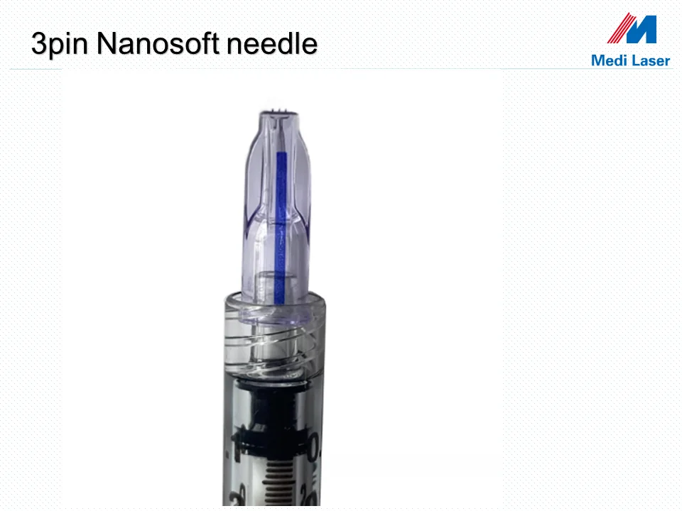 Controlled & Secure Intradermal Delivery 3 Microneedles 0.6mm In Length ...