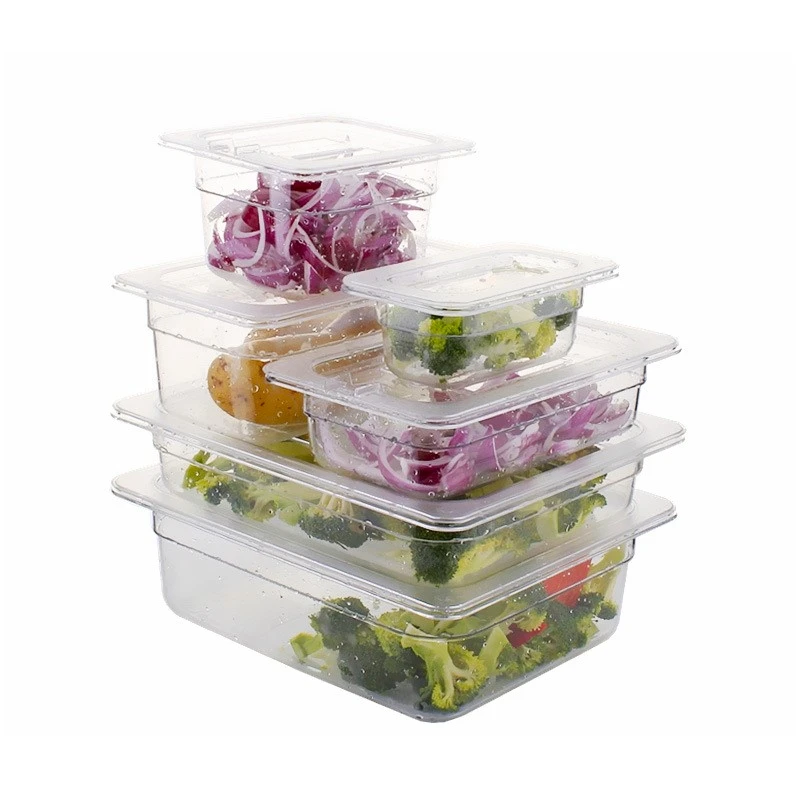 Catering Restaurant Cafeteria Polycarbonate Gastronorm Container ...