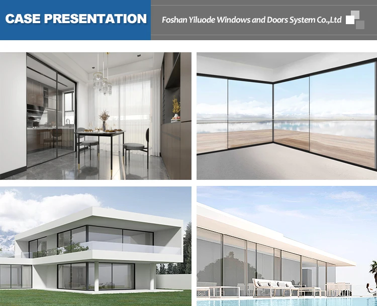 Eloyd Meeting Room Internal Sliding Door Modern Aluminum Bathroom With ...