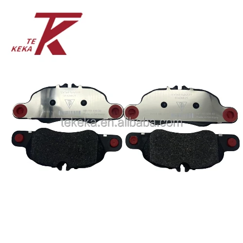 Auto Parts Car Rear Ceramic Brake Pads 98135193900 for Porsche Cayman 2 ...