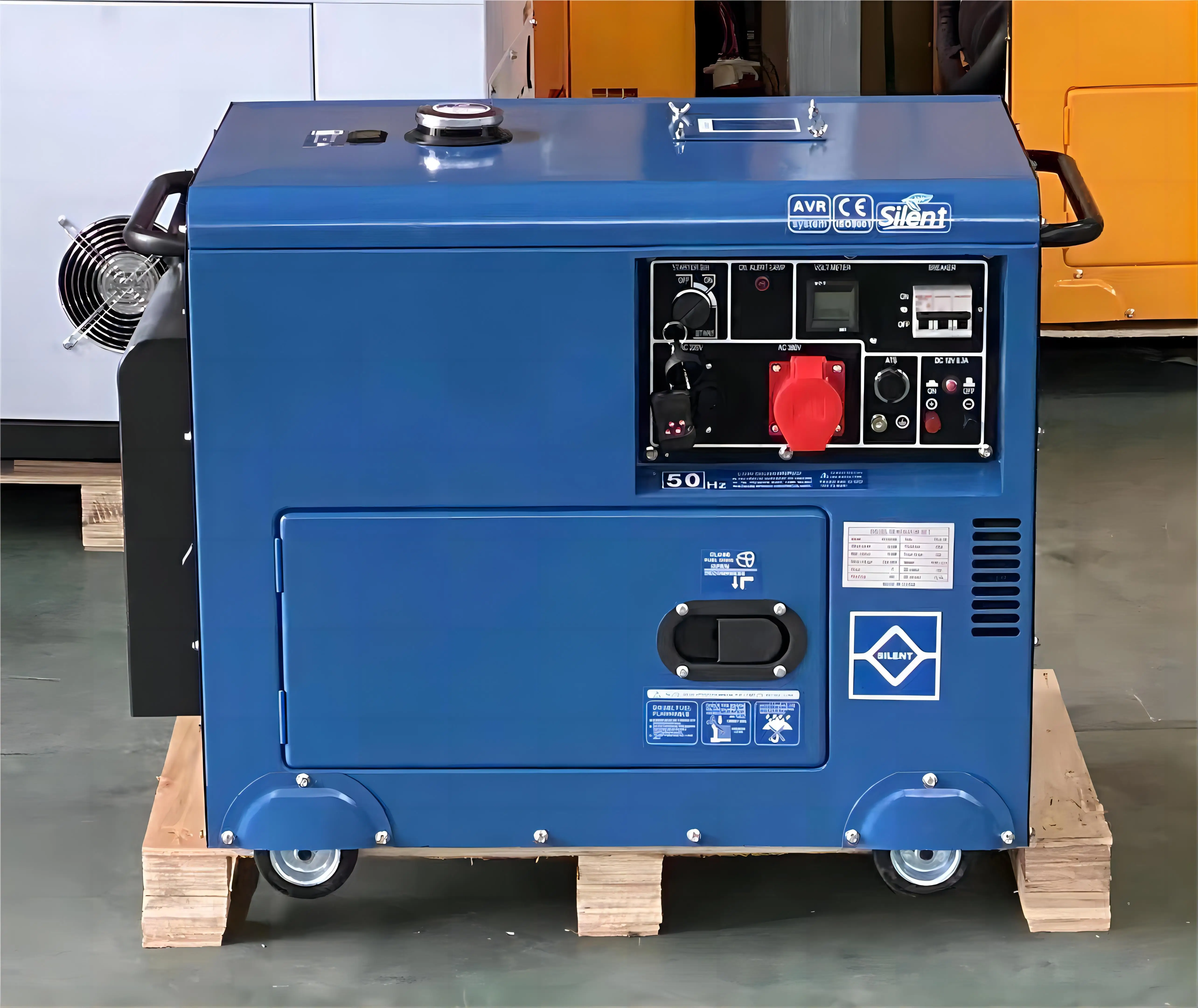 10kva Silent Diesel Generator For Home Silent 1/3 Phase Sound Proof ...