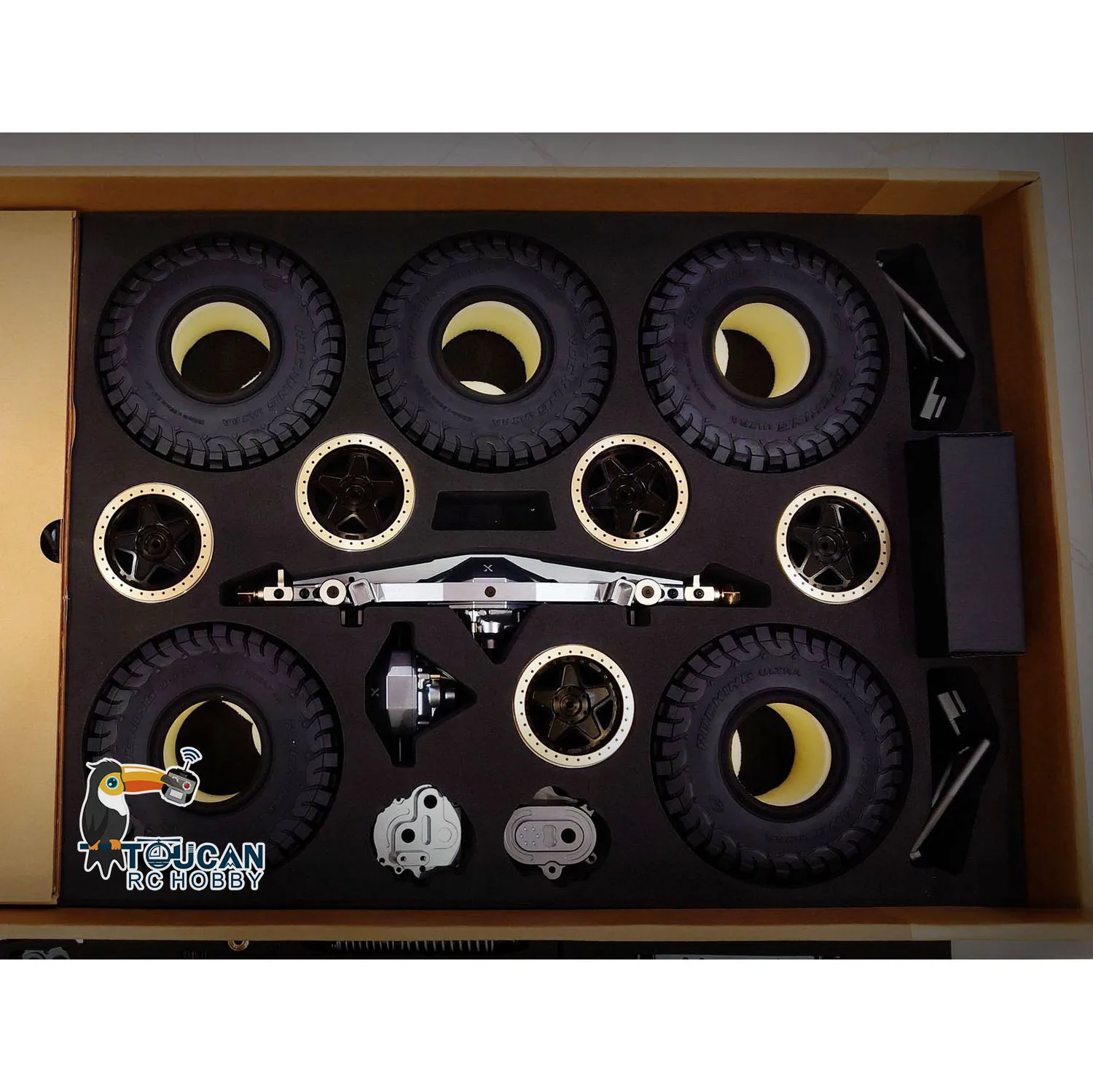 Kits Capo 1/8 Rc New Crawler Car U4 Cd1582x Remote Control Racing ...