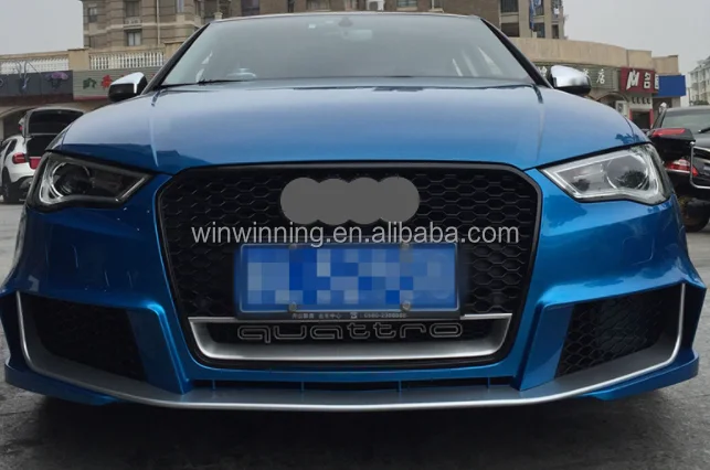 RS3 Type Front Bumper Body Kit for 2014-2016 Audi A3