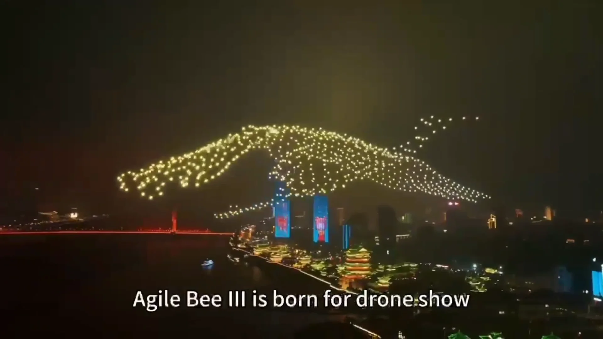 Drone Formation Show Customize Show Swarming Drone Agile Bee Drones For ...