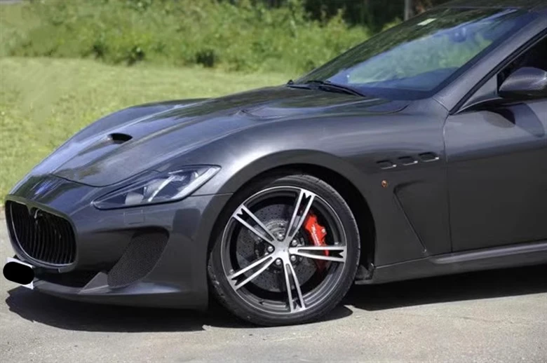 Carbon Fiber Fibre Front Engine Bonnet Hood With Vents Fit for Maserati ...