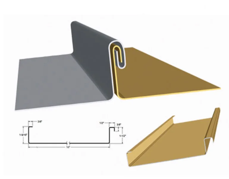 Metal Double Lock Standing Seam Roofing - Durable & Stylish