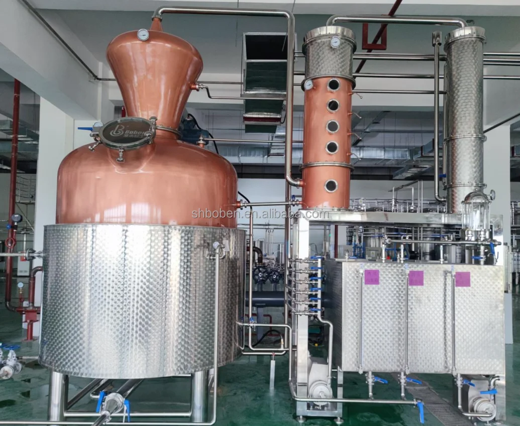 Boben Premium 3000l Brandy Coffey Distilling Machine Copper Still Rum ...