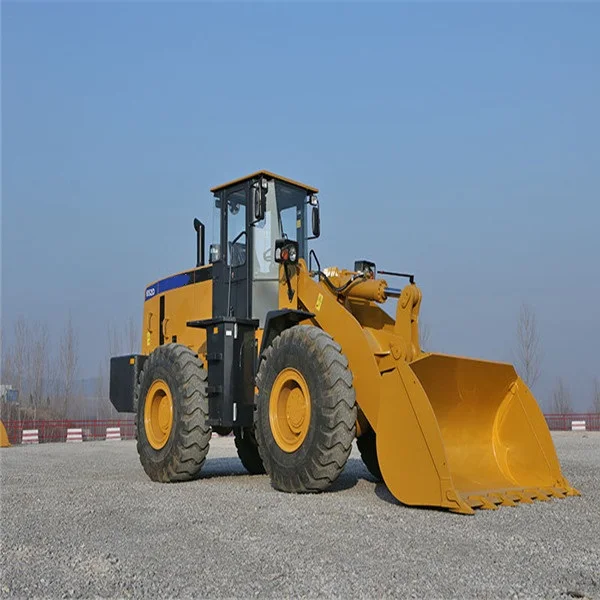 655f 5 Ton Hydraulic Wheel Loader With Fork Quick Hitch And Front End ...