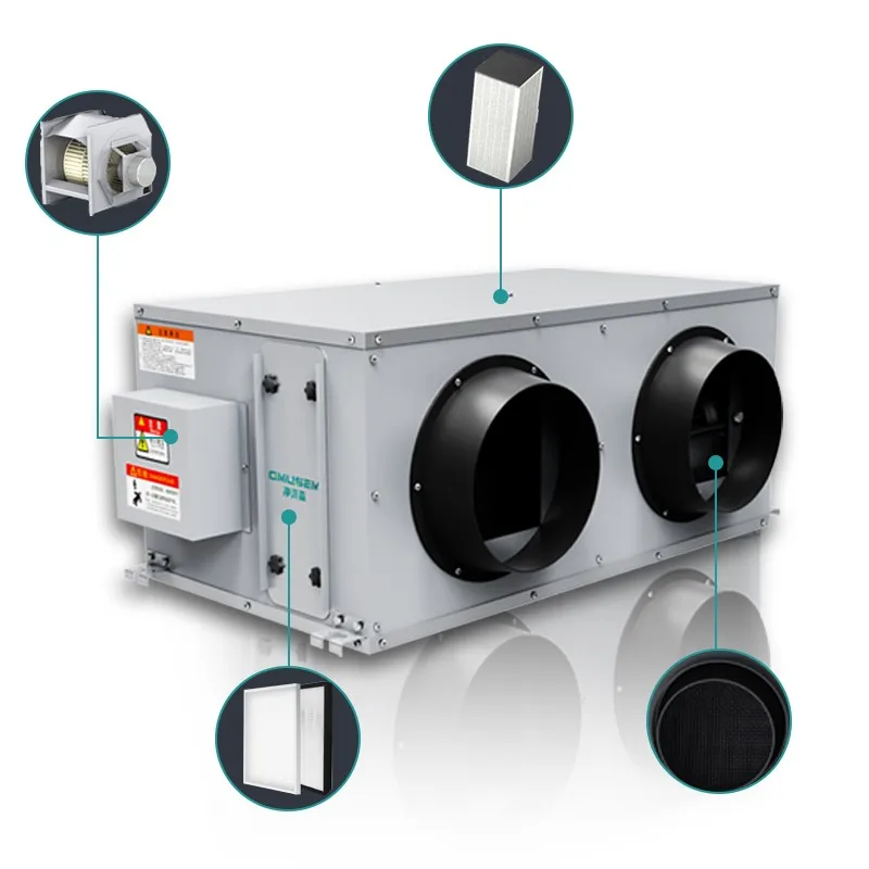 For classroom recuperator heat recovery ventilation High efficiency heat energy recovery air ...