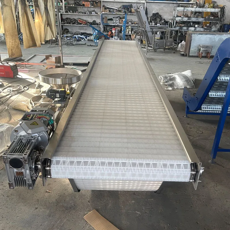 Food Chain Plate Conveyor Plastic Plate Conveyor Pipeline Multilayer ...