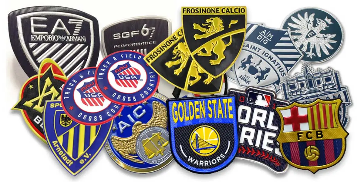 Custom Lenticular 3d Metflex Tpu Football Club Logo Metallic Heat ...