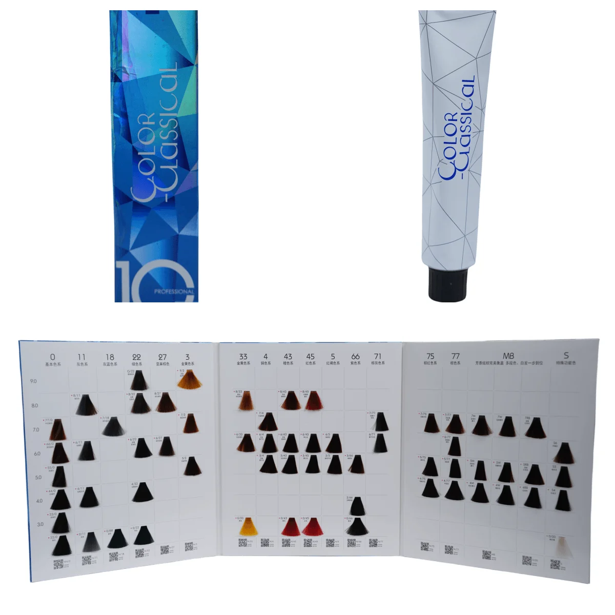 Professional Hair Color Cream Hair Dye For Professional Salon 100ml ...