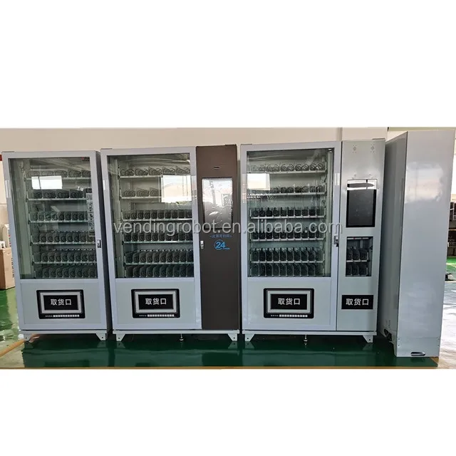 Combo Vending Machine - Big Capacity & Compressor Cooling
