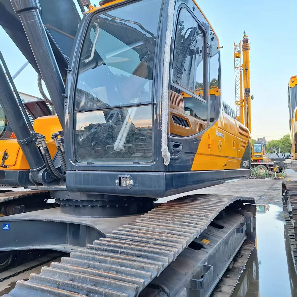 Hyundai 350lvs Earth-moving Used Hyundai Excavator 35ton Second Hand ...