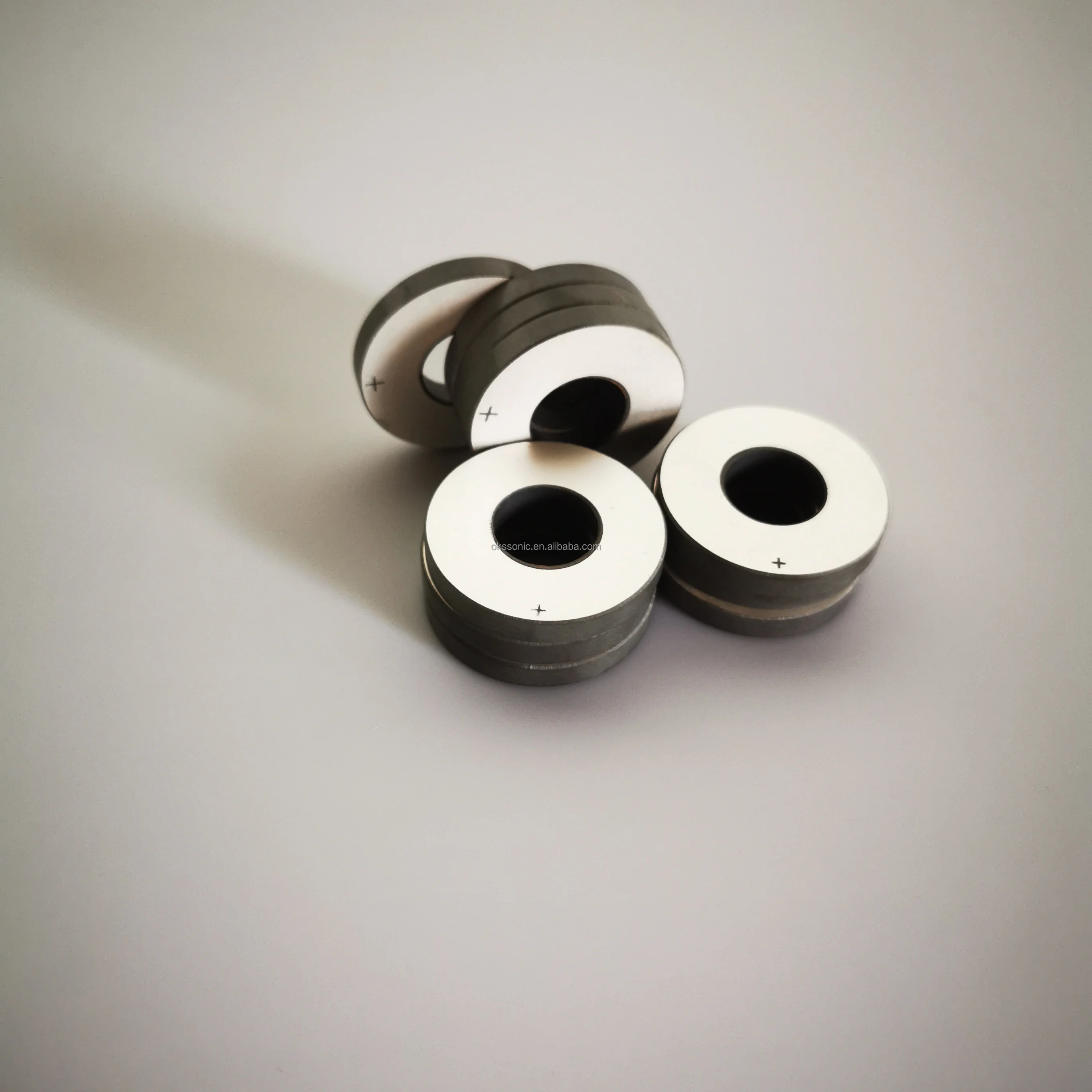 28khz 100w Ultrasonic Piezoelectric Ceramic Transducer For Industrial ...