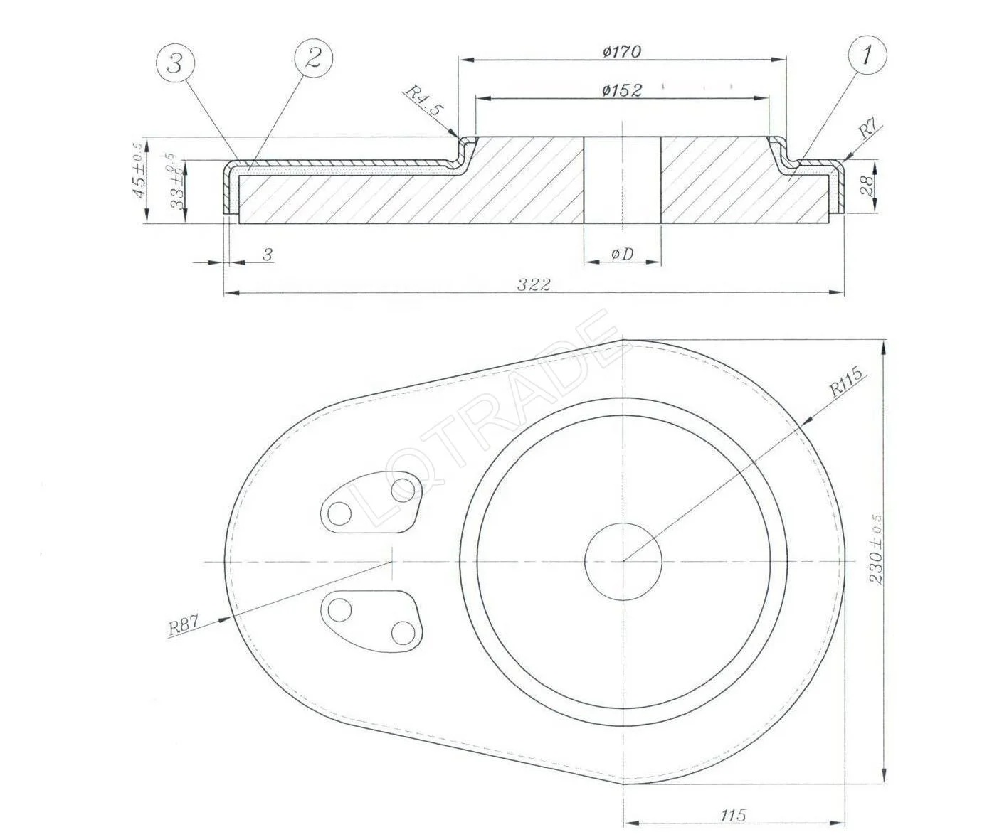 Ls50 Ladle Slide Gate Plate For Sale - Buy Ls50 Ladle Slide Gate ...