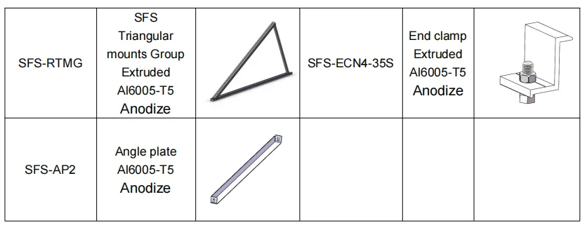 Tripod Flat Roof Mounting System Flat Roof Solar Triangle Mounting ...