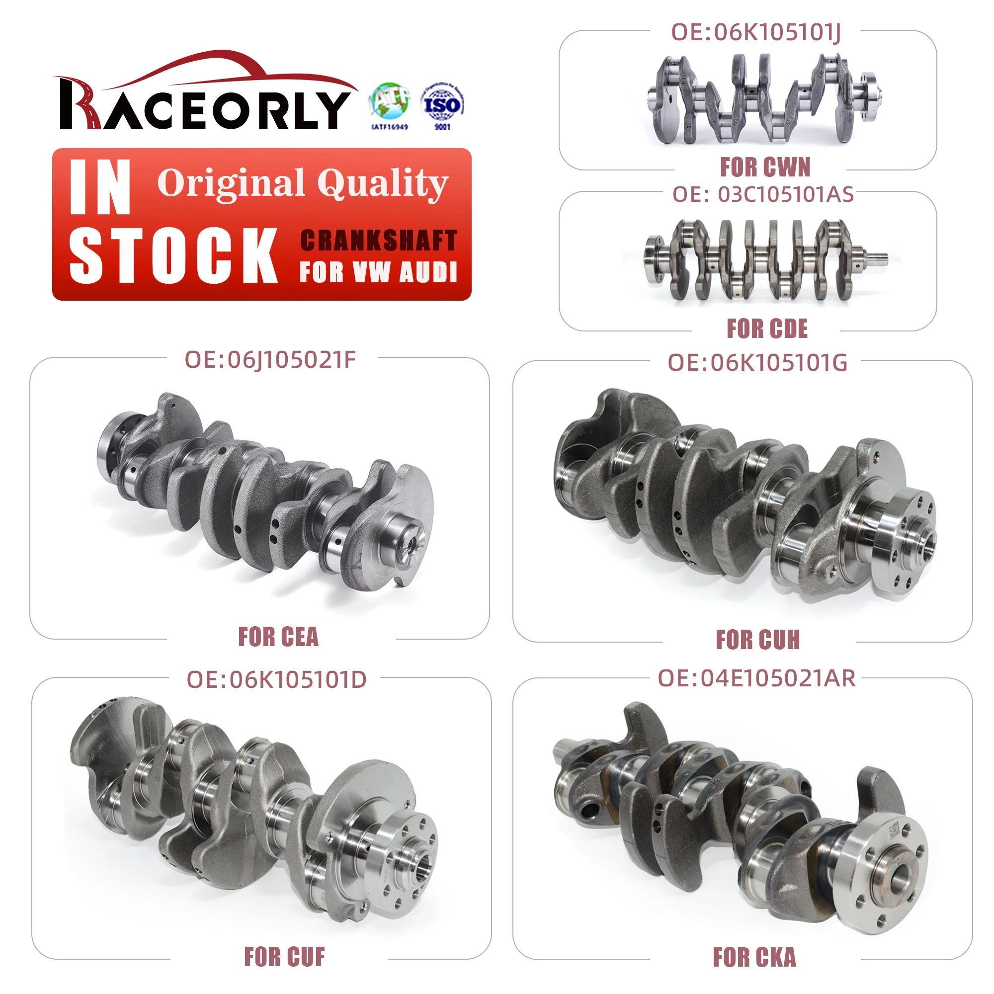 High Quality Car Engine Spare Parts - VW Superman 06A105021