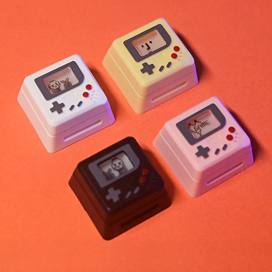 Creative Retro Classic Gb Gameboy Styling Mechanical Keyboard Buttons ...