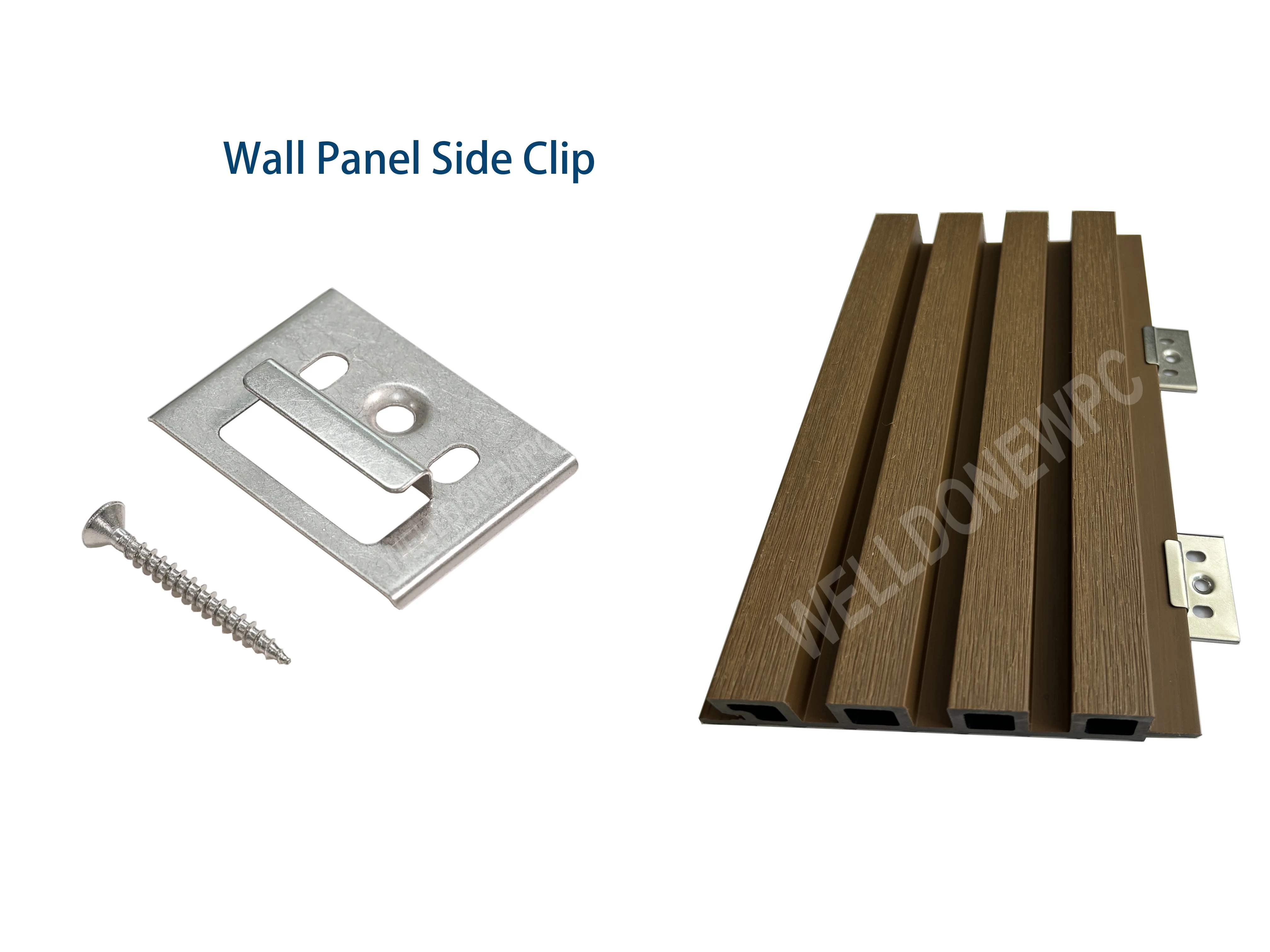 WPC Waterproof Exterior Wall Paneling - Modern Cladding, OEM