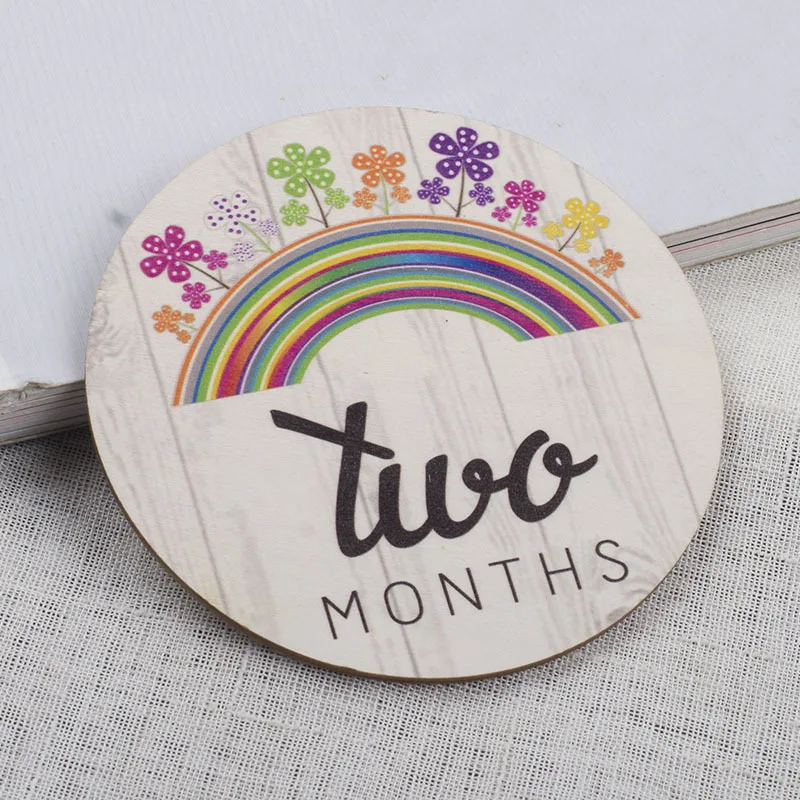 3D Wooden World Map - Customized Milestone Cards for Babies