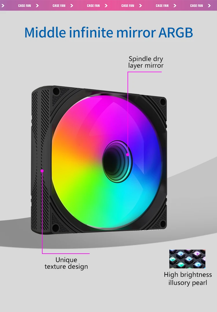 RGB 90MM Cooling Fans - Efficient CPU Coolers for Gaming