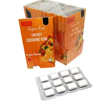 Caffeine Chewing Gum With Guarana Extract Natural Energy Boost Gum ...