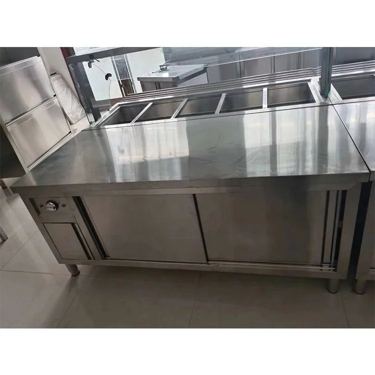 3 layer commercial restaurant kitchen inox table stainless steel ...