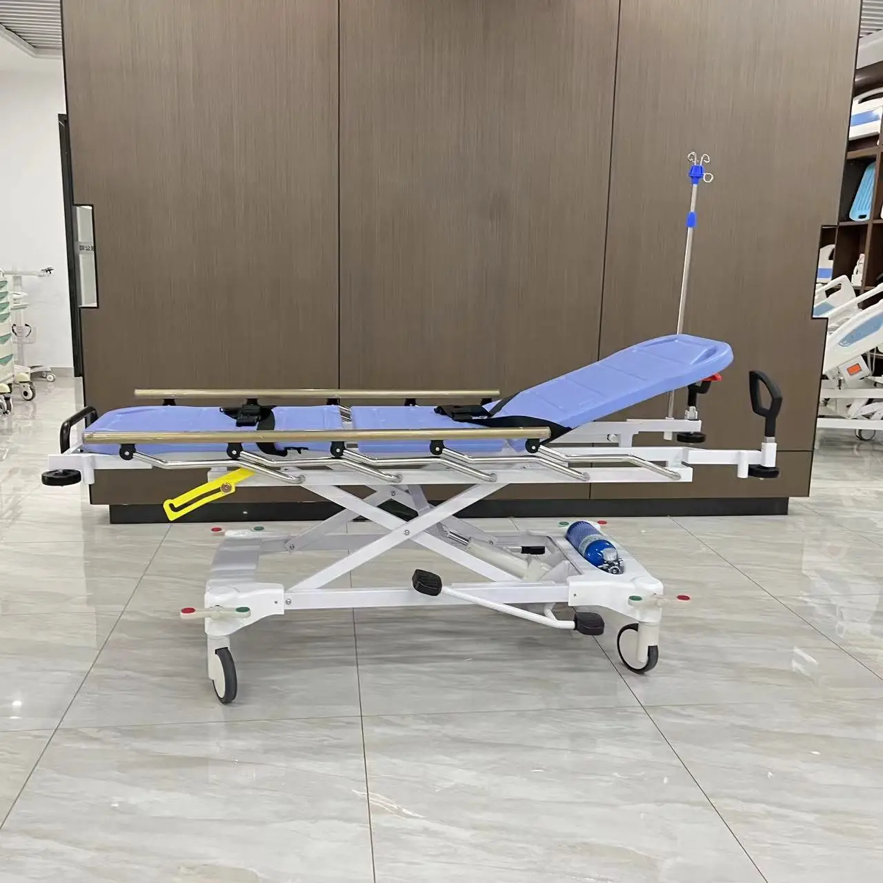 Hospital Stretcher Transport Patient Trolley Medical Emergency ...
