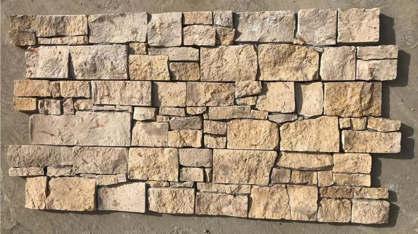 Exterior Limestone Slate Stacked Stone Walls Cladding