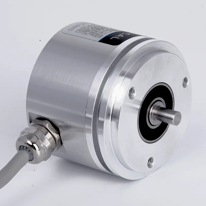 Hengxiang SM58 58mm outer diameter multiturn encoder RS485 solid shaft ...
