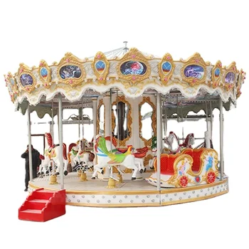 Children Carousel Outdoor Manege Playground Equipment Customized Play ...