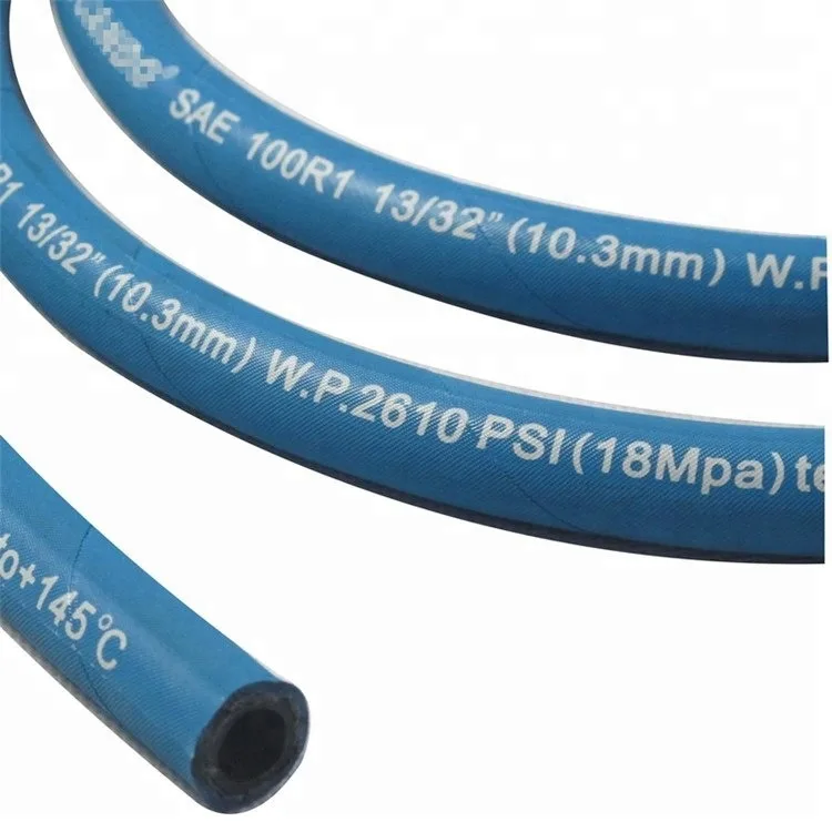 Colored Heat Resistant Fabric Braided Air Compressor Hose