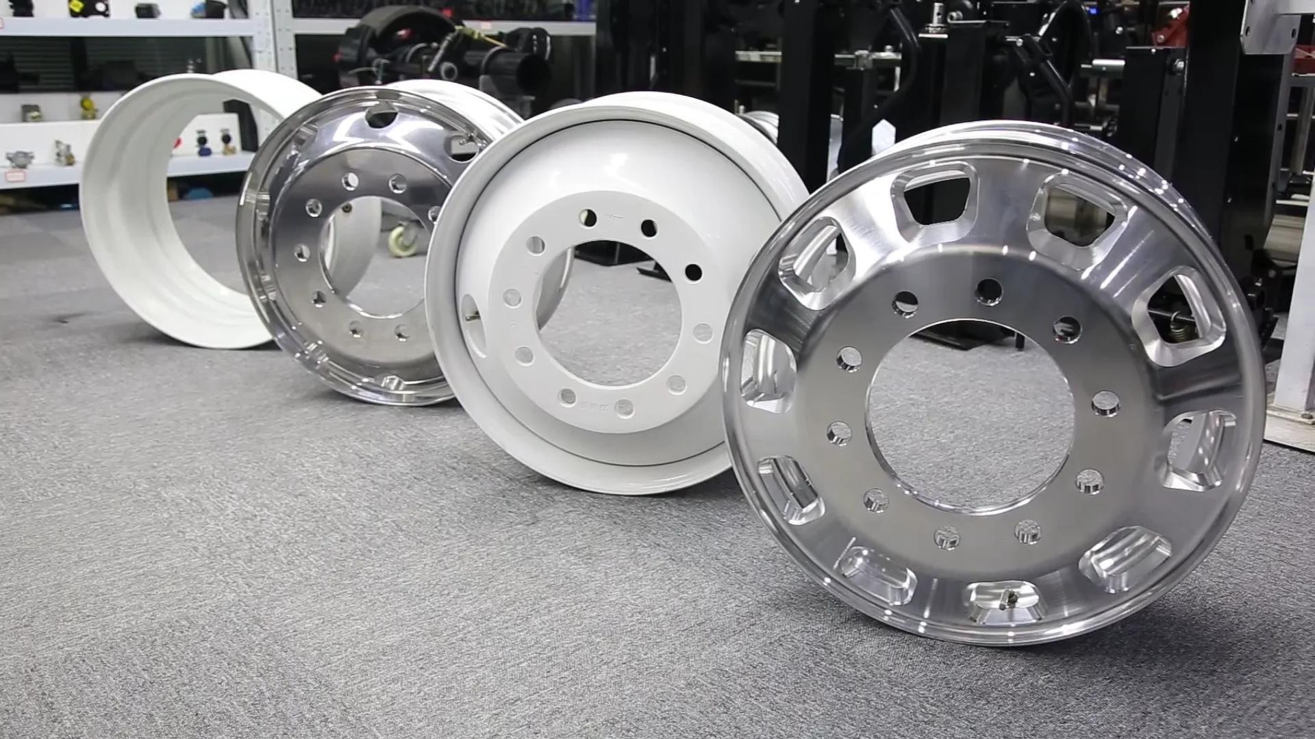 Truck And Trailer 8 Holes And 10 Holes 24.5x8.25 Tubeless Steel Truck ...