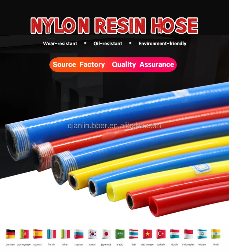 Sar R7 High Pressure Synthetic Pibre Braid Rubber Hoses Rigid Resin ...